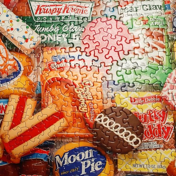 Springbok | Games | Springbok Jigsaw Puzzle Snack Treats 50 Pieces ...